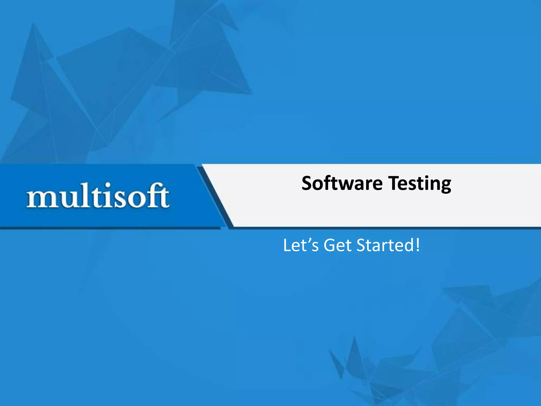 Software Testing Online Course | PPTX
