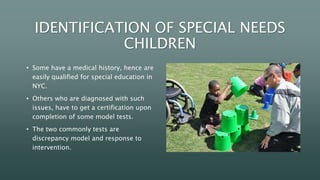 Identification of Special Needs Students for Special Education | PPTX