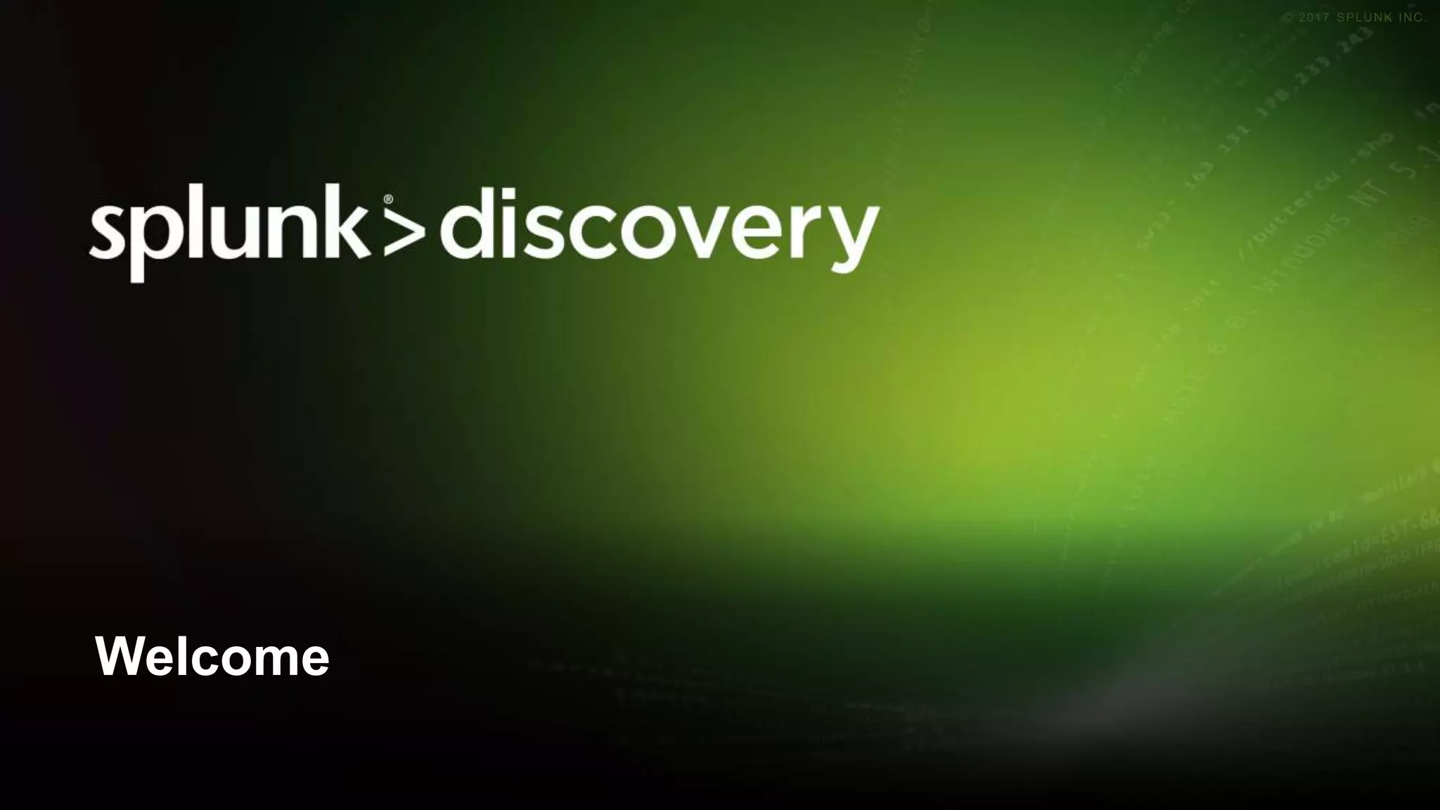 Machine Data 101: Turning Data Into Insight | PPT