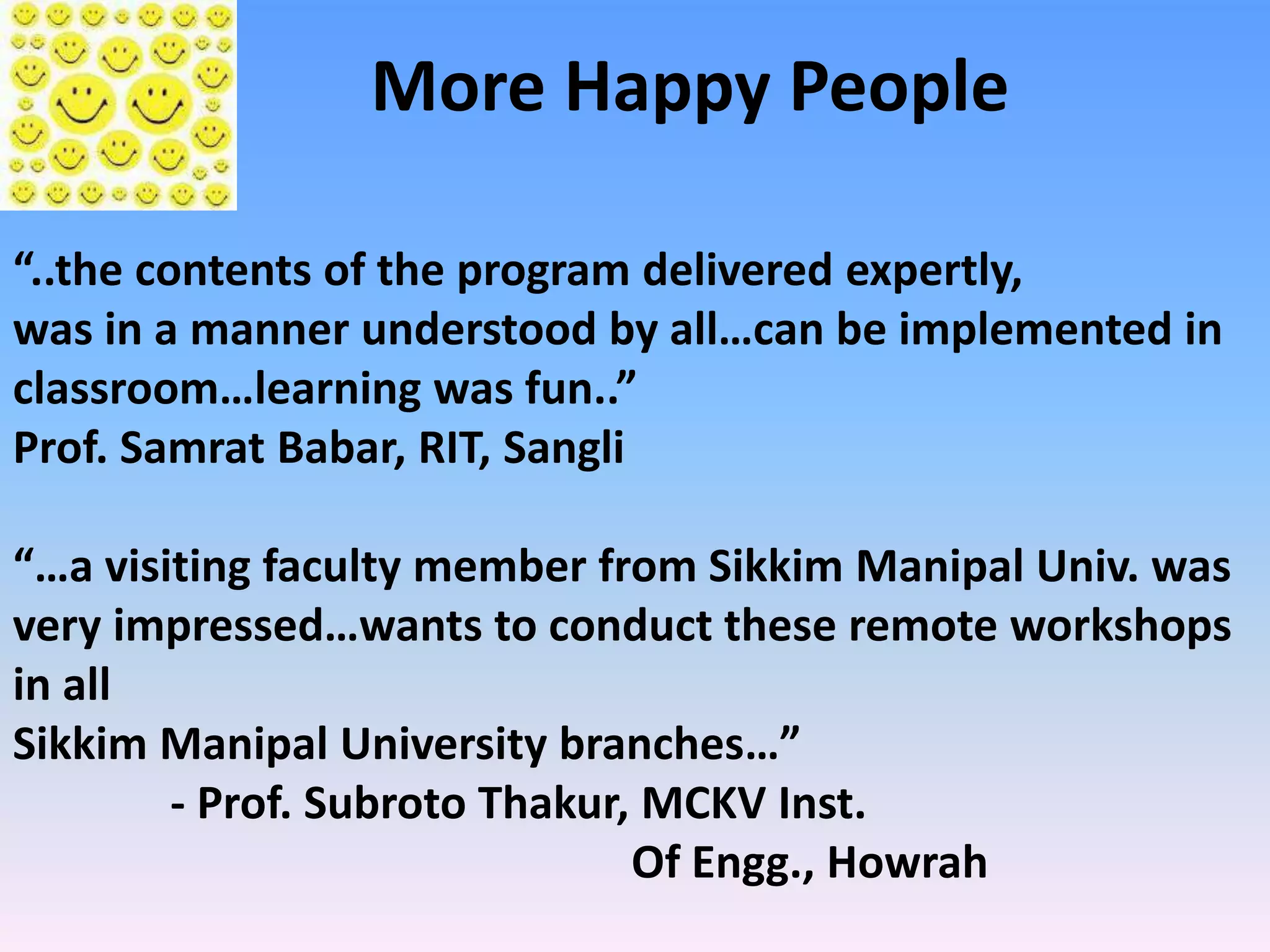 AWARENESS PROGRAMME ON SPOKEN TUTORIALS | PPTX