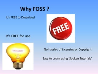 AWARENESS PROGRAMME ON SPOKEN TUTORIALS | PPTX