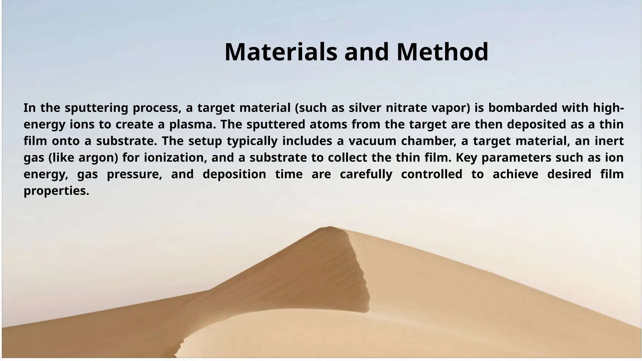 Sputtering process in fabricating wefer in a clen room - Semiconductor ...