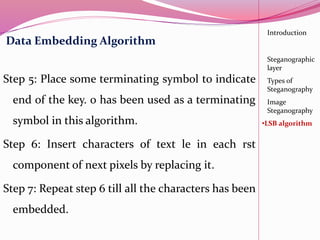 Image Steganography using LSB | PPTX