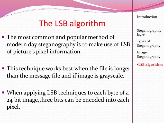 Image Steganography Using Lsb 
