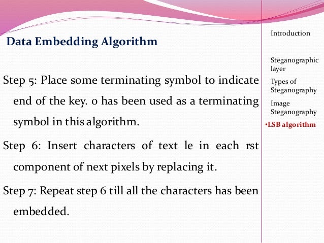 Image Steganography Using Lsb 