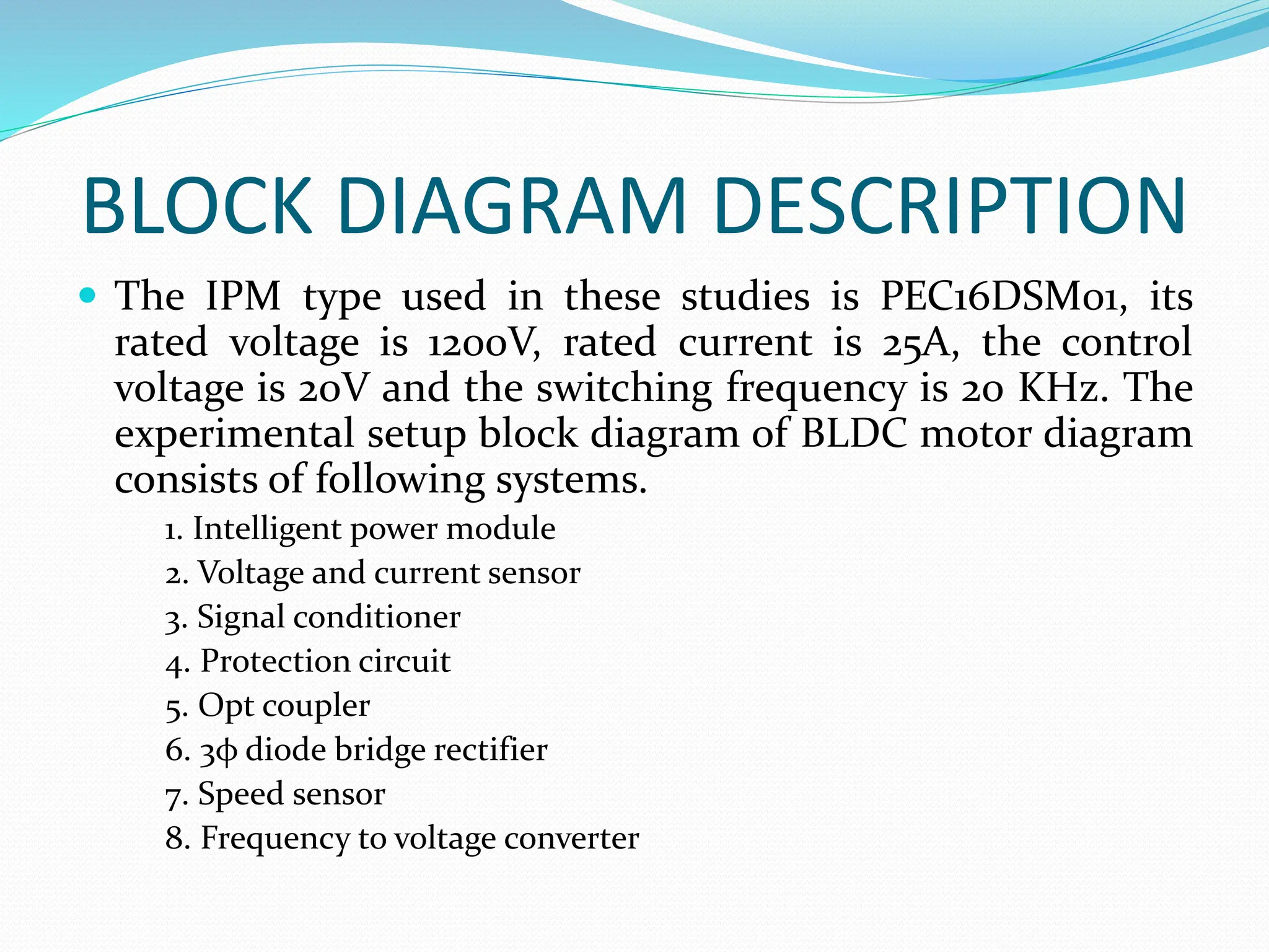 torque Ripple Minimization of BLDC Motor | PPTX