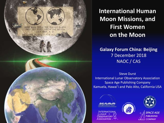 International Human Moon Missions, First Women on the Moon | PPT