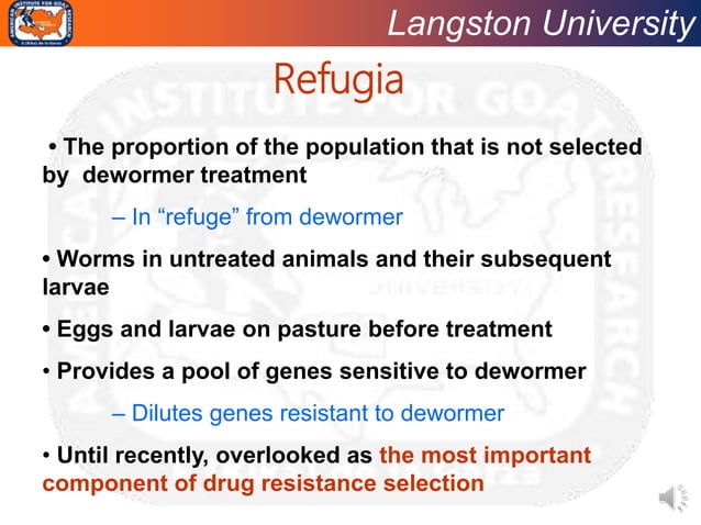 Dewormers and Dewormer Resistance: Introduction to Eye Scores | PPT
