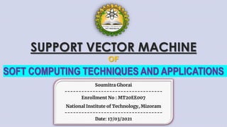 SOFT COMPUTING TECHNIQUES AND APPLICATIONS | PPT