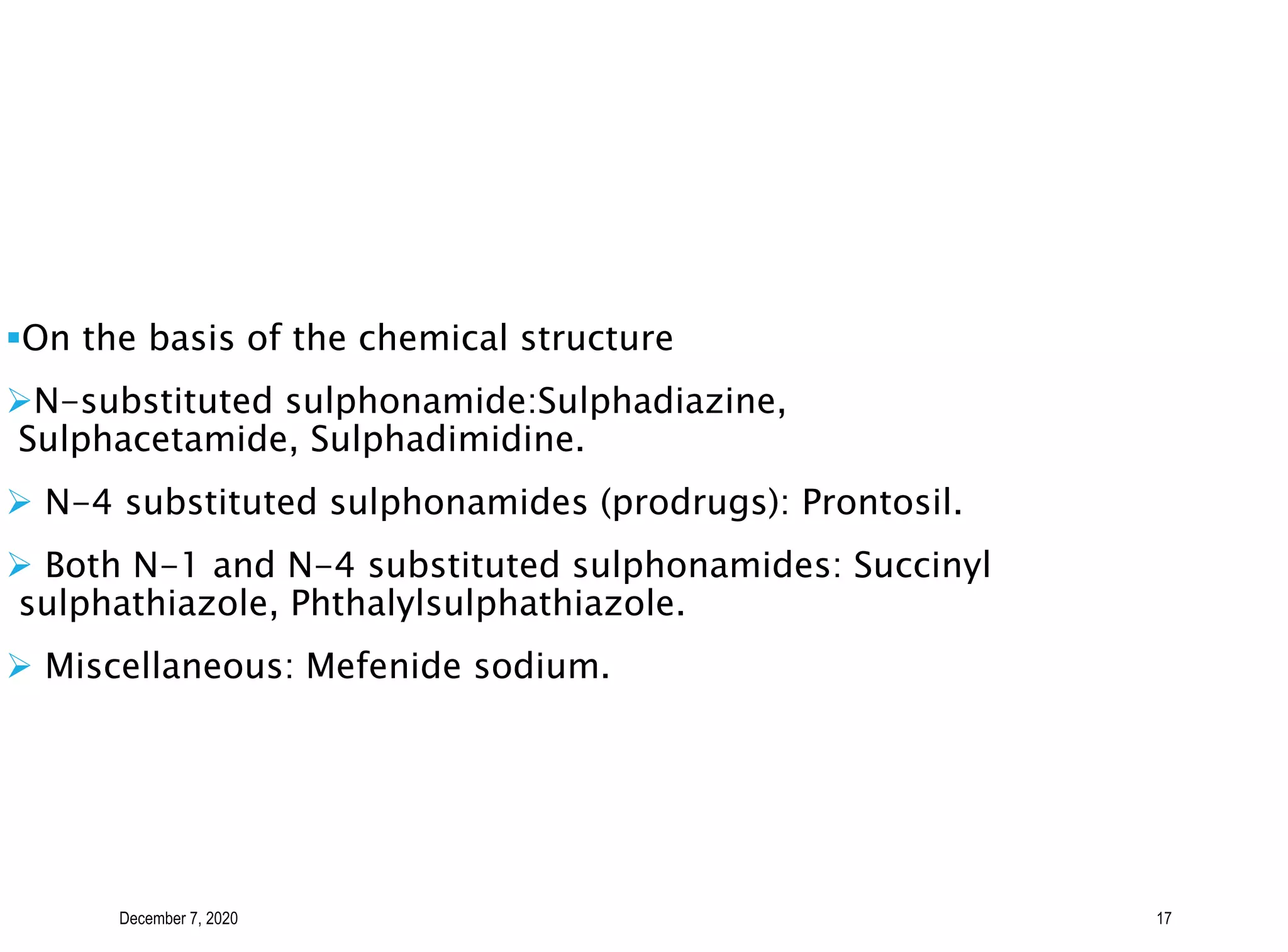 Sulphonamides | PPT