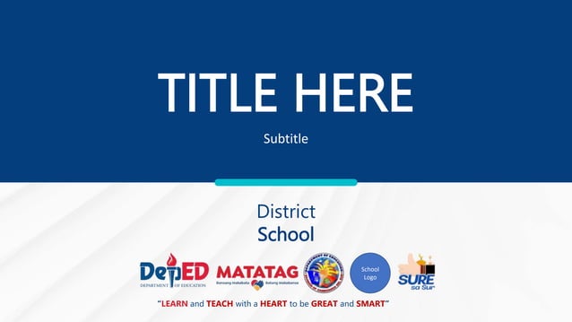 DEPED MATATAG TEMPLATE POWERPOINT PPT SA | PPTX | Computing ...