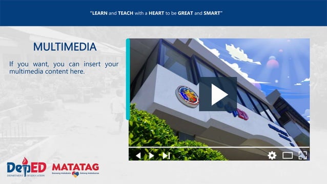 DEPED MATATAG TEMPLATE POWERPOINT PPT SA | PPTX