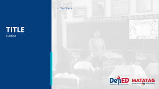 DEPED MATATAG TEMPLATE POWERPOINT PPT SA | PPTX