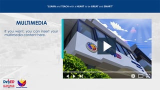 deped matatag template zamboanga province | PPTX