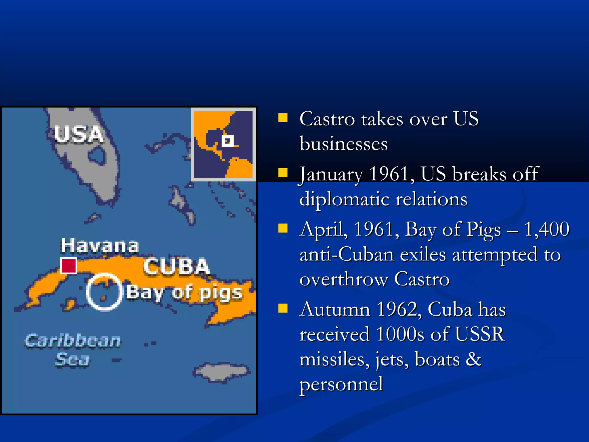 Ppt thecubanmissilecrisis1962-090510195708-phpapp01 | PPT