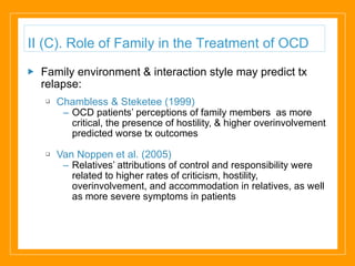 The Family & OCD | PPT