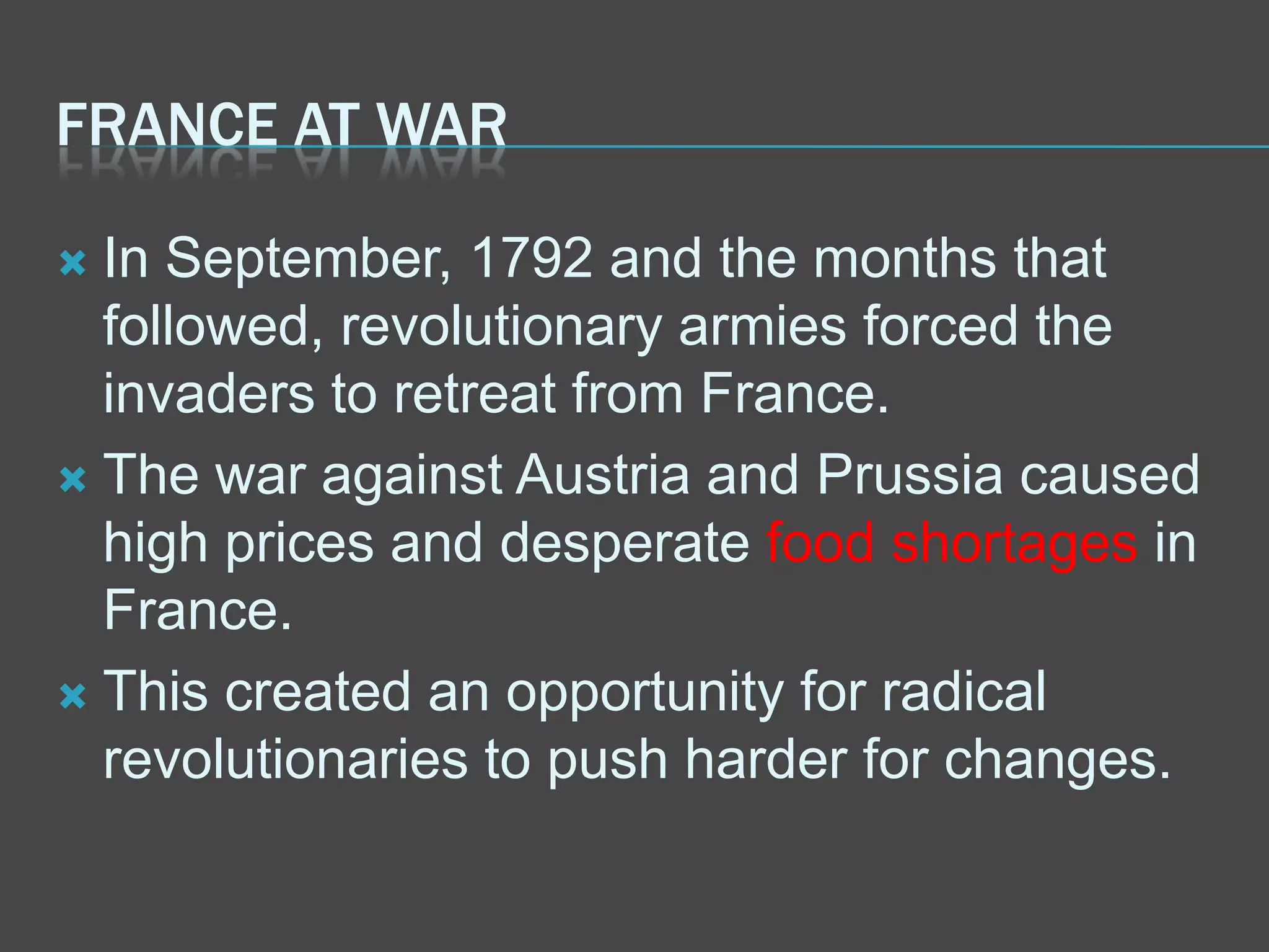 The French Revolution - part 2 | PPTX