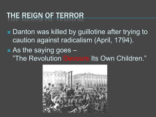 The French Revolution - part 2 | PPTX