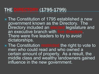 The French Revolution - part 2 | PPTX