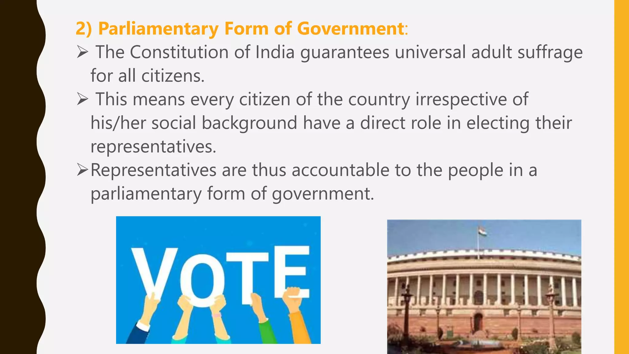 The Indian Constitution ppt | PPTX