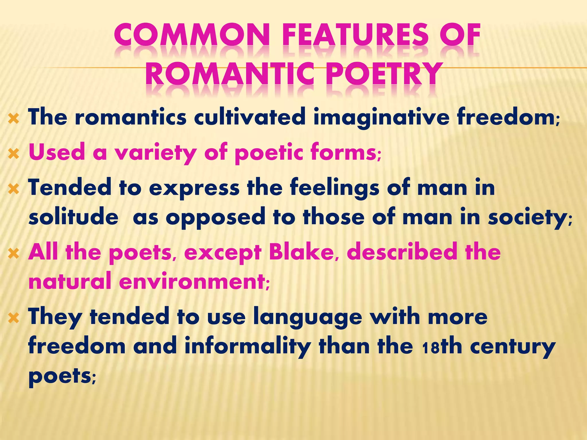 Ppt - The Romantic Age | PPTX