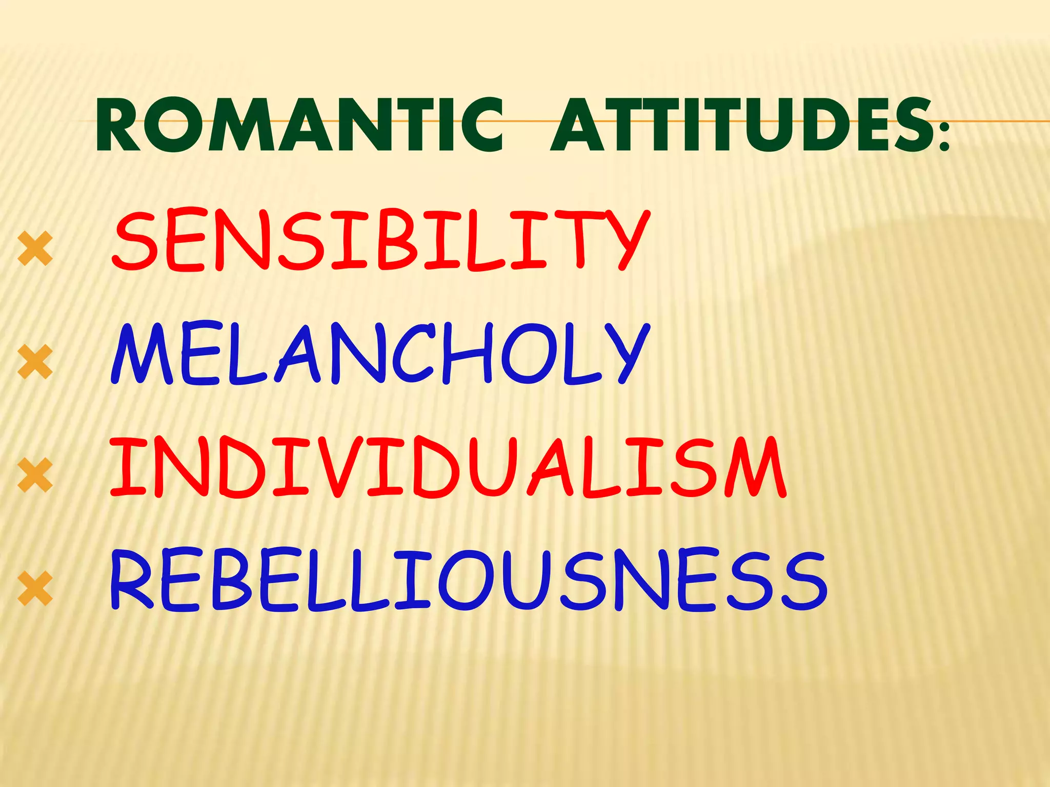 Ppt - The Romantic Age | PPTX