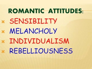 Ppt - The Romantic Age | PPTX