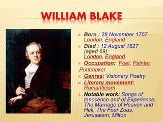 Ppt - The Romantic Age | PPTX