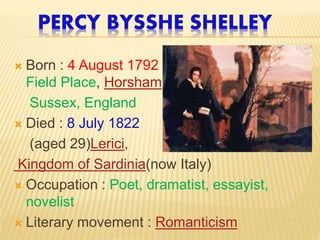 Ppt - The Romantic Age | PPTX