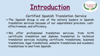 The Spanish Group | ODP