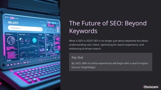 SEO in 2025: Key Insights and Strategies | PPTX