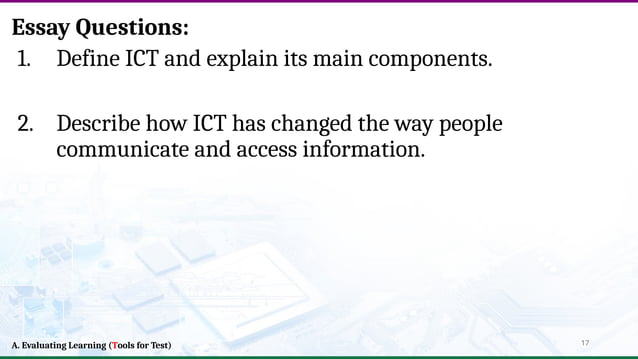 PowerPoint Presentation TLE- ICT Grade 7 | PPTX | Internet | Computing
