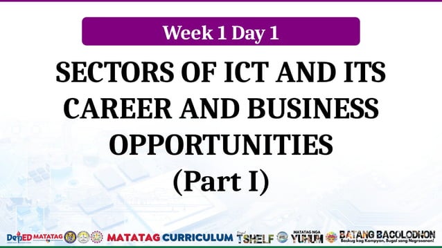 PowerPoint Presentation TLE- ICT Grade 7 | PPTX | Internet | Computing