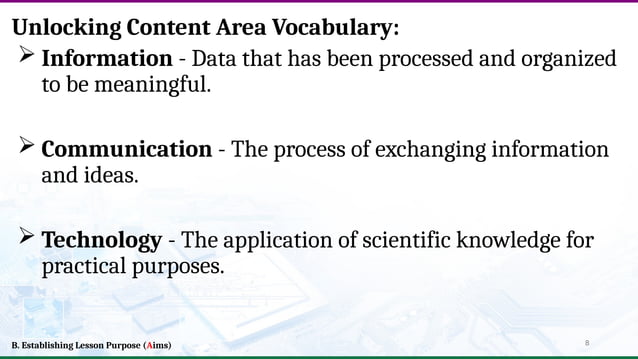 PowerPoint Presentation TLE- ICT Grade 7 | PPTX | Internet | Computing