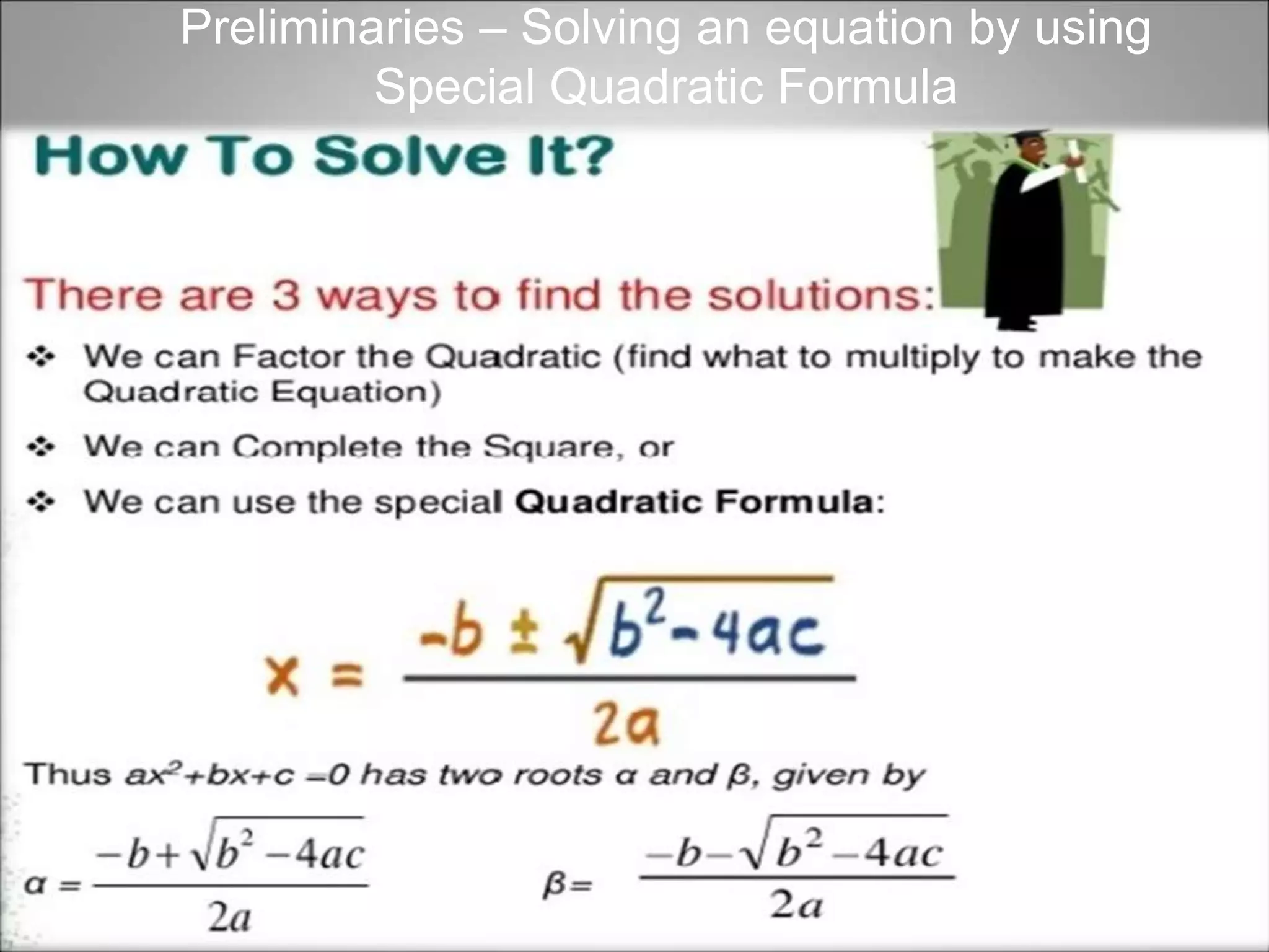 Theory of Equation | PPT | Physics | Science