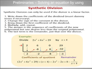 Theory of Equation | PPT | Physics | Science
