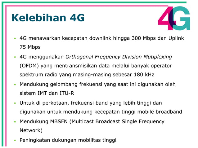 Jaringan Komputer (4G LTE) | PPTX
