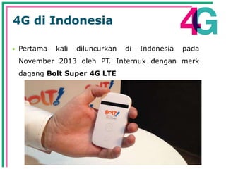 Jaringan Komputer (4G LTE) | PPTX