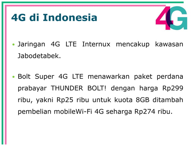 Jaringan Komputer (4G LTE) | PPTX