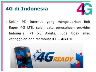 Jaringan Komputer (4G LTE) | PPTX
