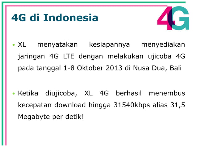Jaringan Komputer (4G LTE) | PPTX