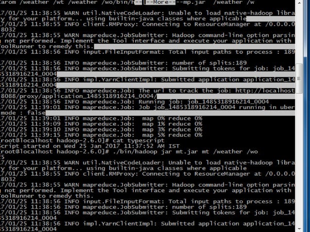 Weather Data Analytics Using Hadoop | PPT