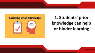 Transformative Teaching: Applying Research-based Knowledge and ...