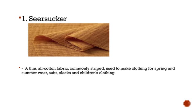 PPT-TYPES-OF-FABRIC FOR CHILDREN'S WEARs | PPT