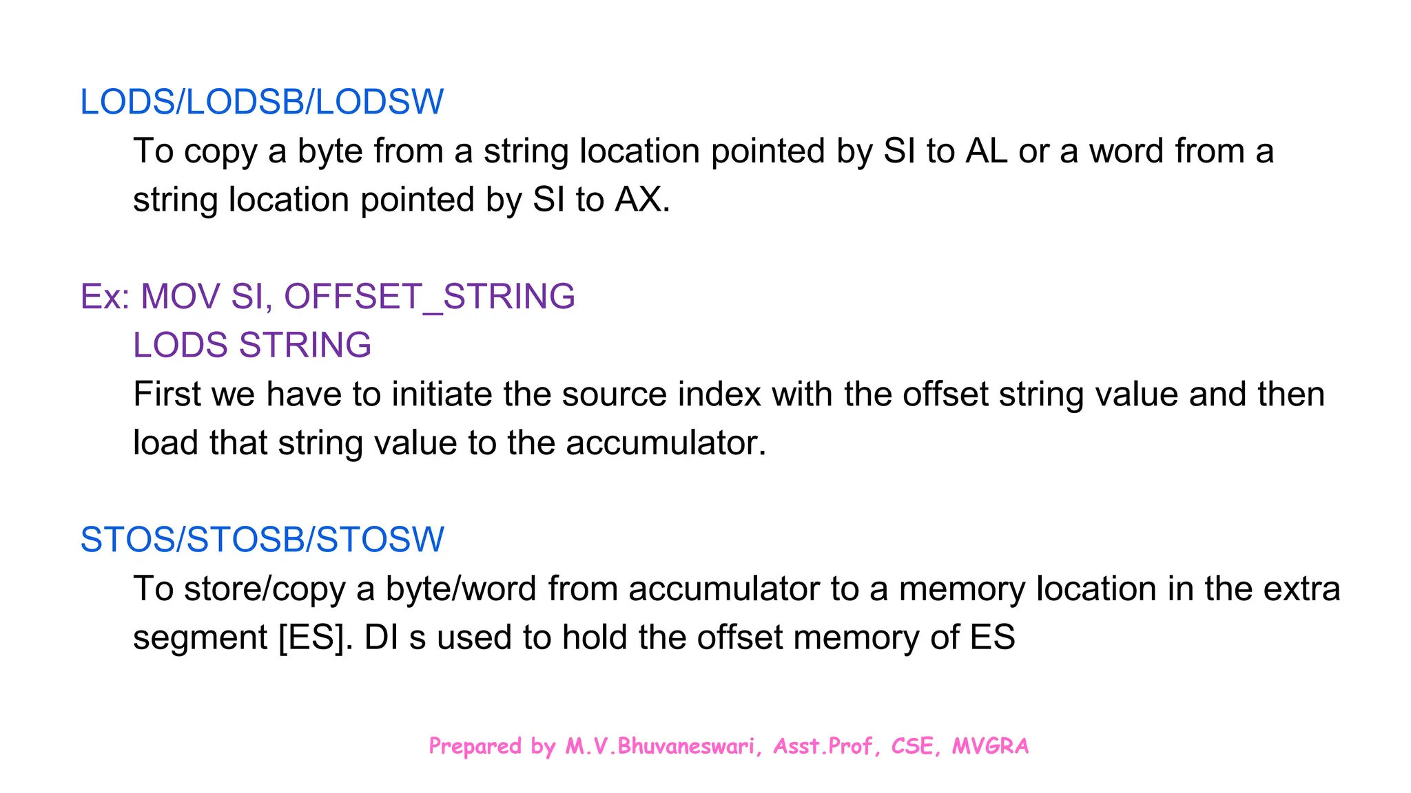 ppt-U2 - (Instruction Set of 8086, Simple programs).pptx