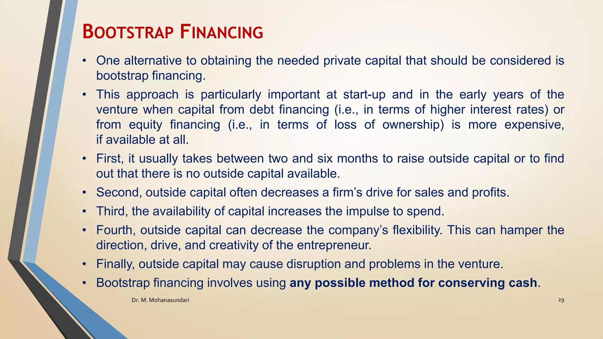 PPT - U4-P2 Financing New Venture-1.pdf | Business Loans | Business ...