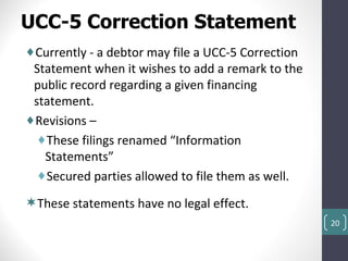 Ppt ucc article 9 update | PPT