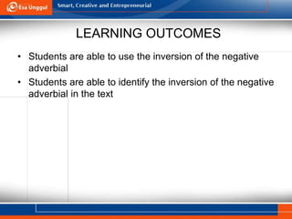 Advanced Grammar Presentation for Advanced Learners | PPT