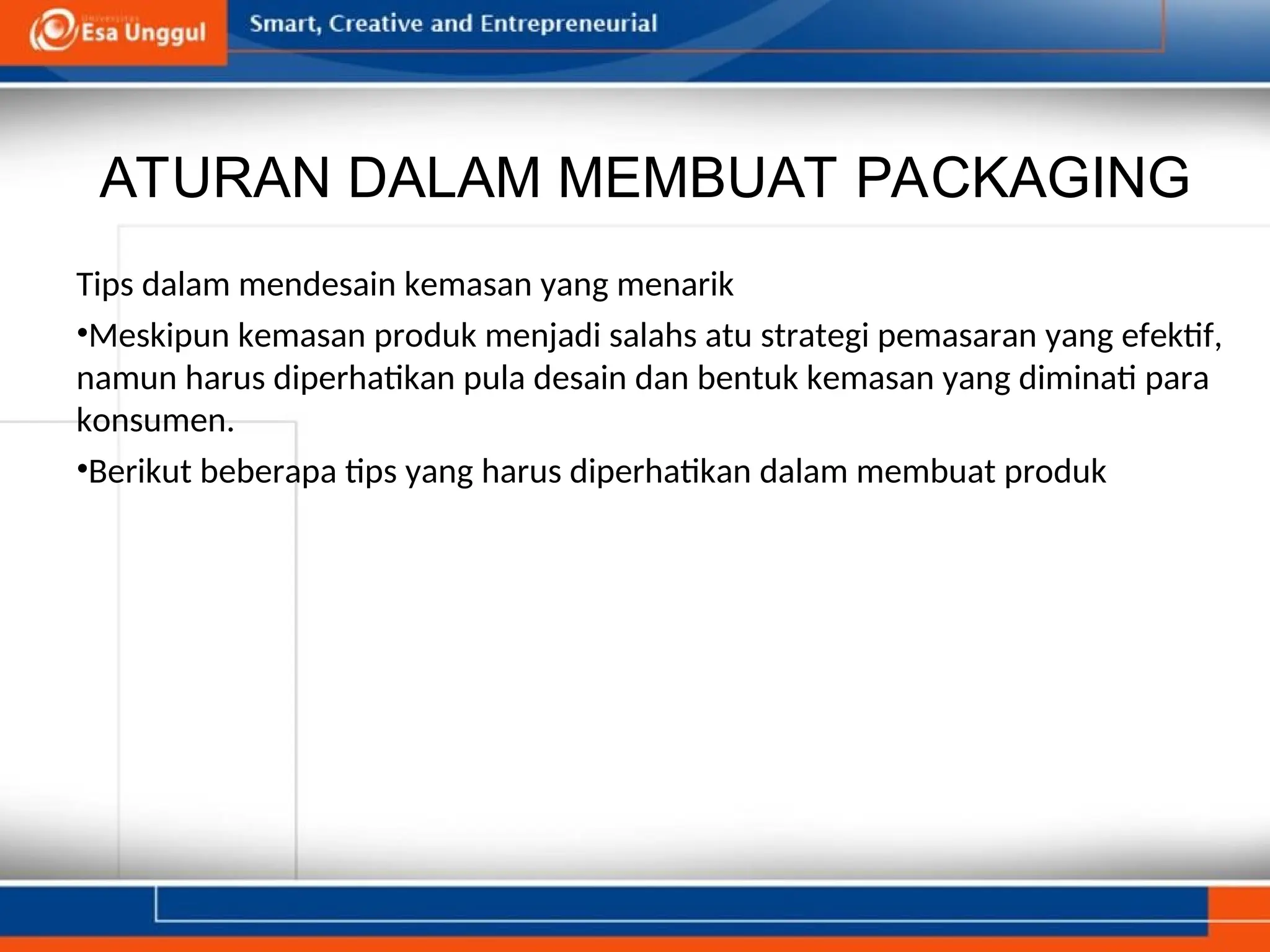 Power Point Materi Packaging (Kemasan Produk) | PPT