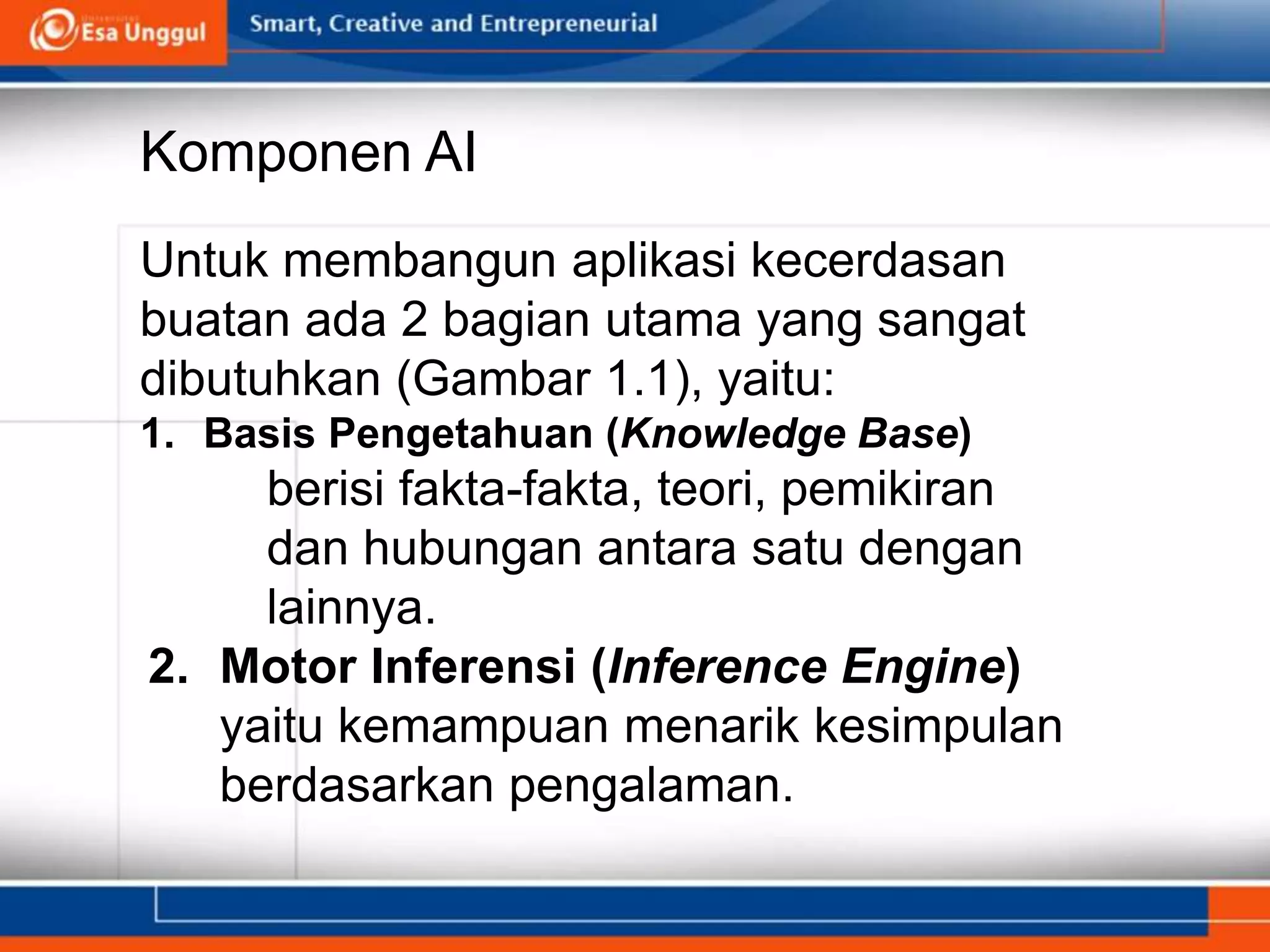 Materi Kecerdasan Buatan | PPTX